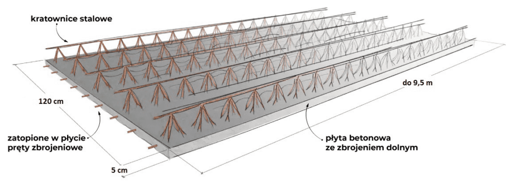 Stropy filigran - Barcin, Bydgoszcz, Toruń - Telestrop
